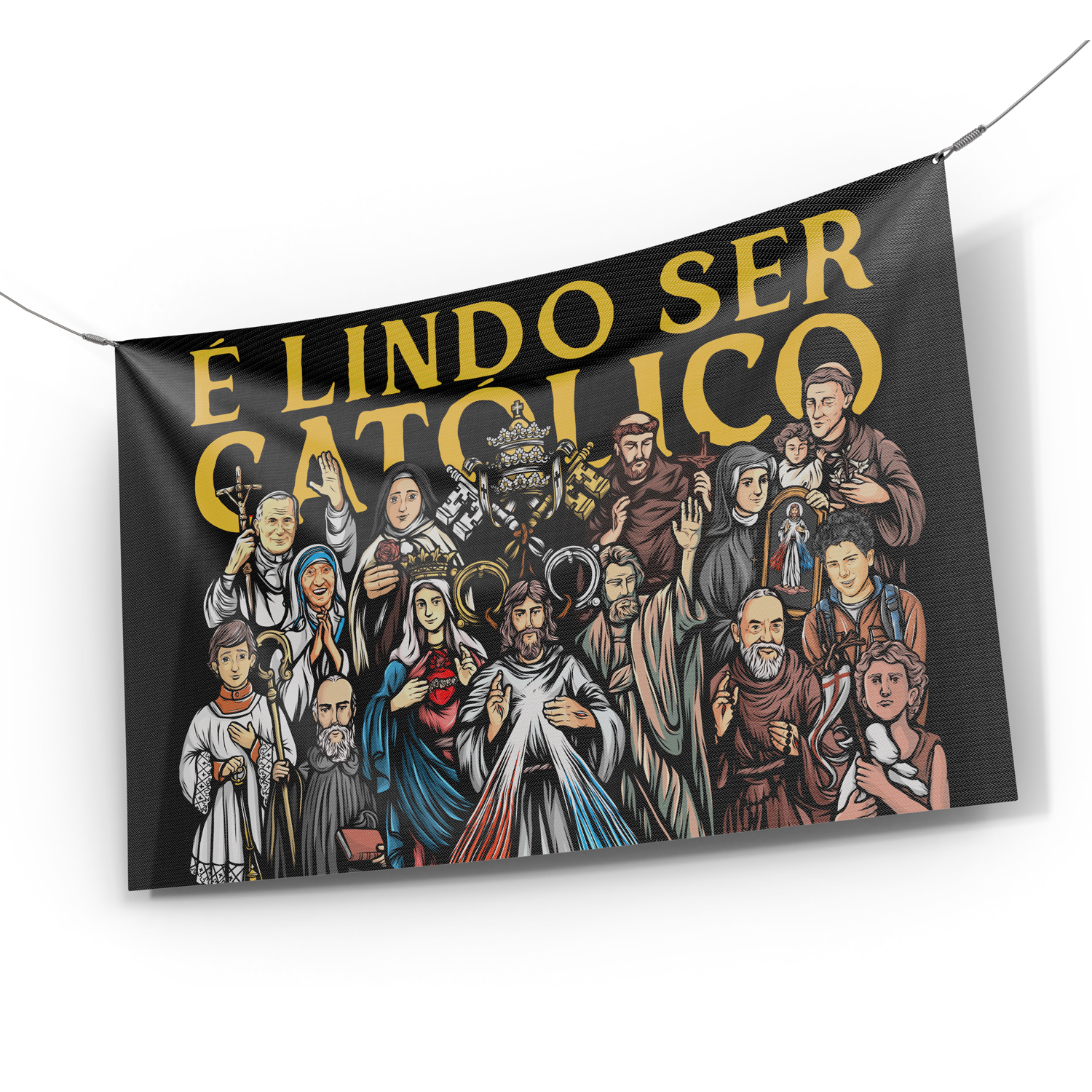 É Lindo ser Católico - FRETE GRÁTIS ⚡️ - Loja Nóss