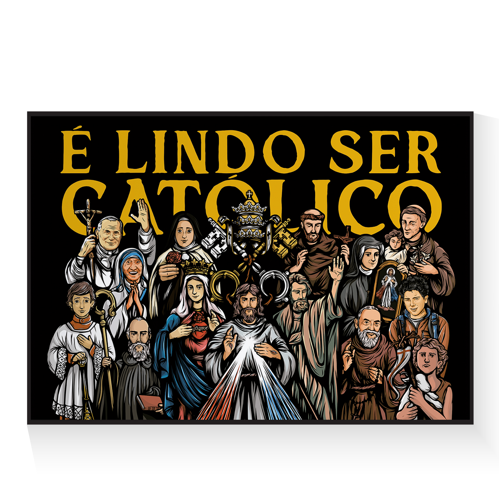 É lindo ser Católico – FRETE GRÁTIS ⚡️ - Loja Nóss