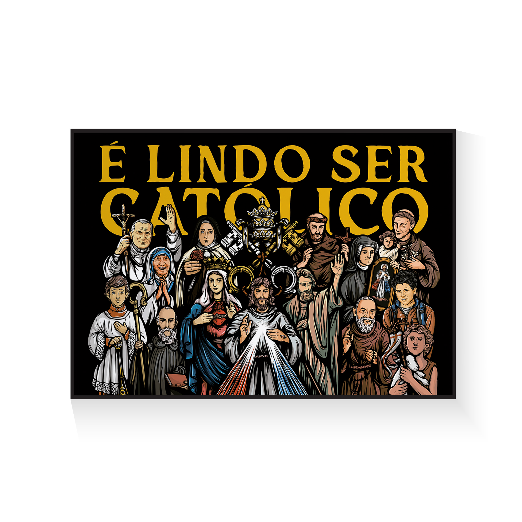 É lindo ser Católico – FRETE GRÁTIS ⚡️ - Loja Nóss